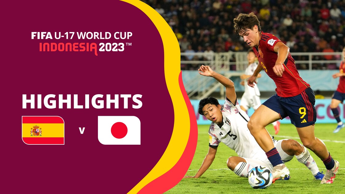 Spain v Japan | Round of 16 | FIFA U-17 World Cup Indonesia 2023 ...
