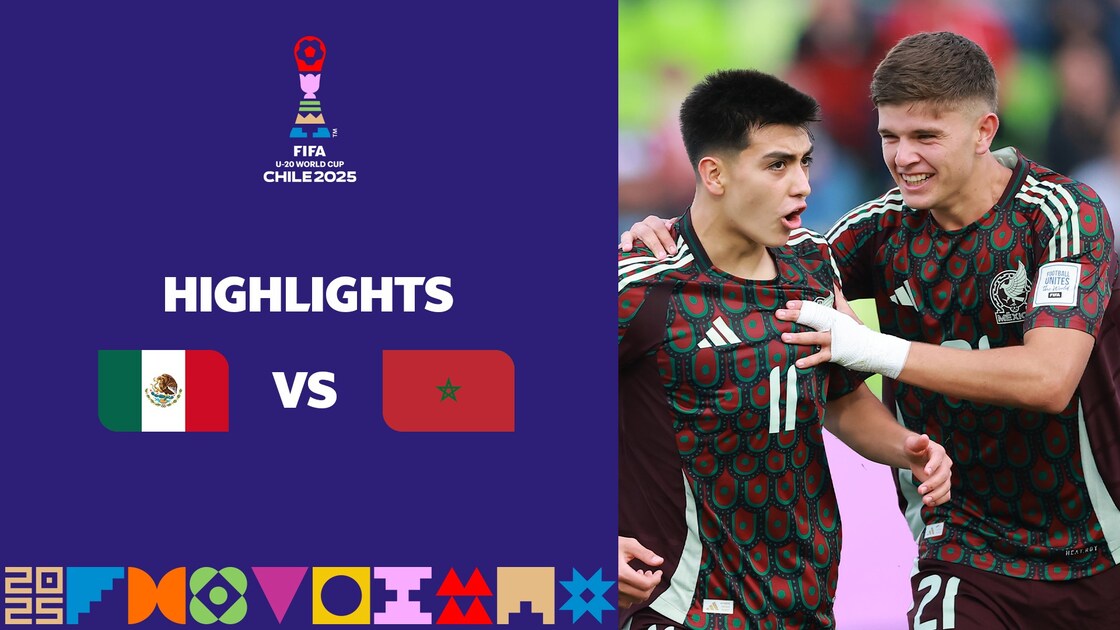 Mexico v Morocco | Group C | FIFA U-20 World Cup Chile 2025™ | Highlights