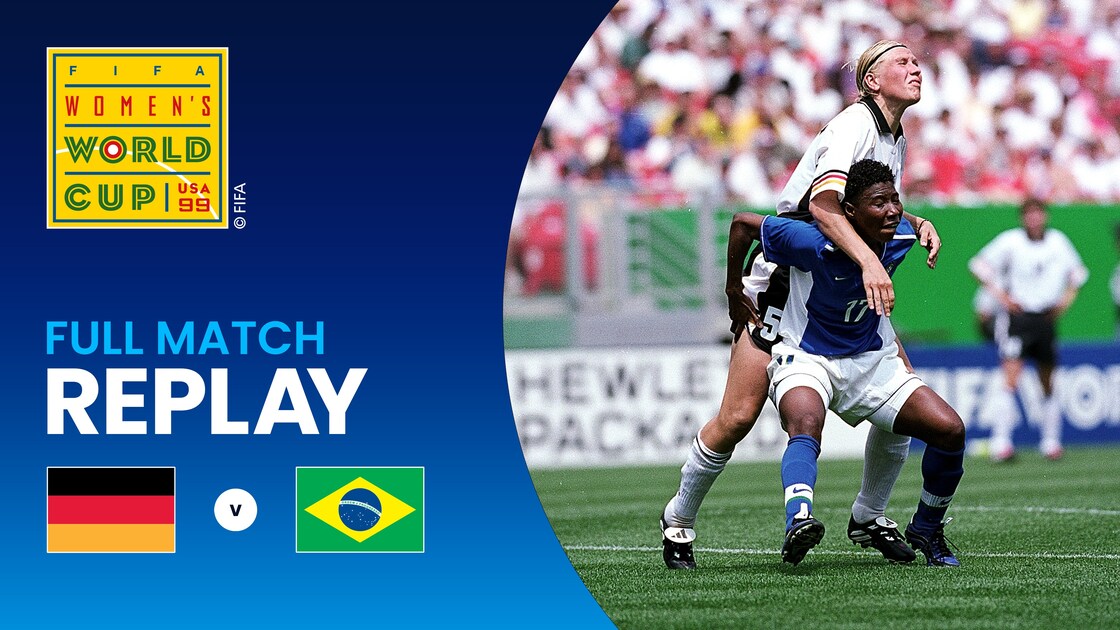 Germany v Brazil | Group B | FIFA Women's World Cup USA 1999™ | Full Match Replay