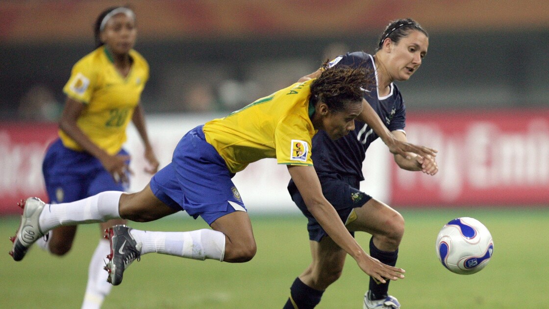 Lisa De Vanna Goal 36' | Brazil v Australia | FIFA Women's World Cup ...