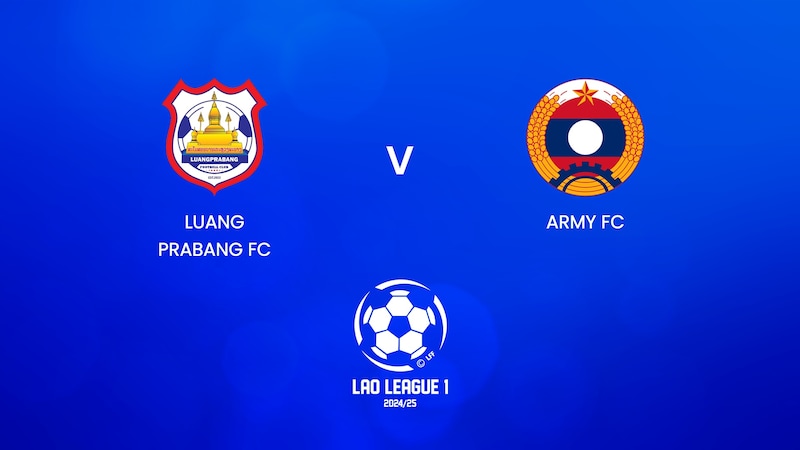 Luang Prabang FC v Army FC | Lao League 1 2024/25