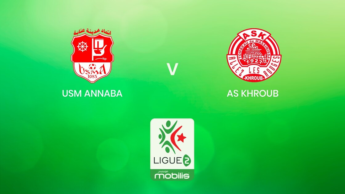 USM Annaba v AS Khroub | Ligue 2 2024/25 | Algeria | Full Match Replay