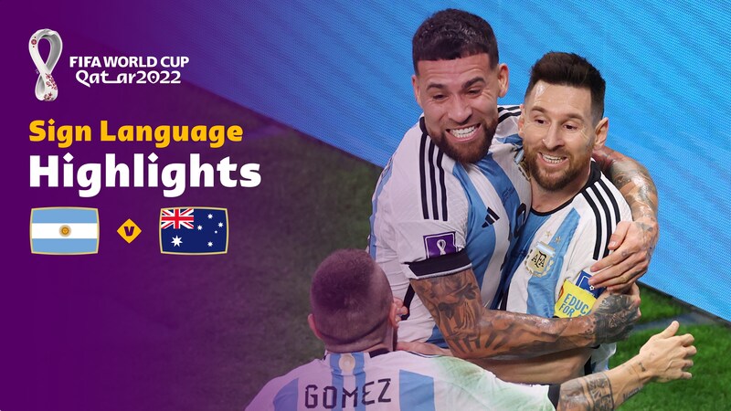Argentina v Australia | Round of 16 | FIFA World Cup Qatar 2022 ...