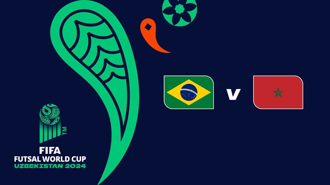 Brazil v Morocco | Quarter-finals | FIFA Futsal World Cup Uzbekistan ...
