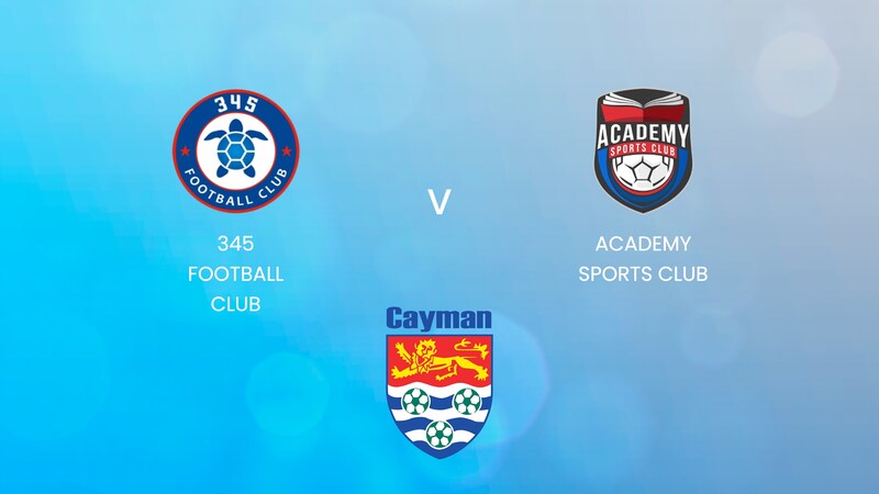 345 Football Club v Academy Sports Club | Cayman Islands Men's Premier ...