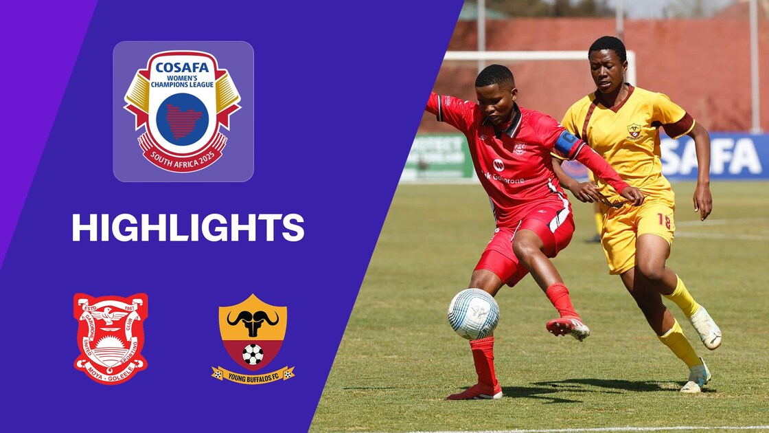 Gaborone United Ladies FC v Young Buffaloes | Group Stage | CAF Women's ...