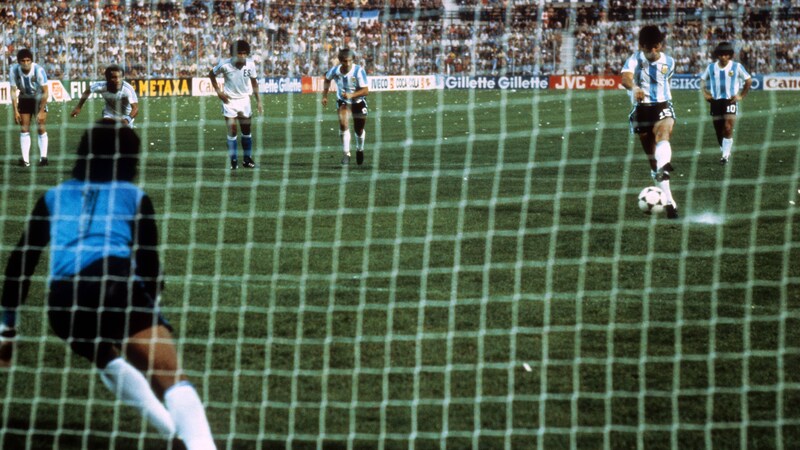 Daniel Passarella Goal 23' | Argentina vs El Salvador | 1982 FIFA World ...