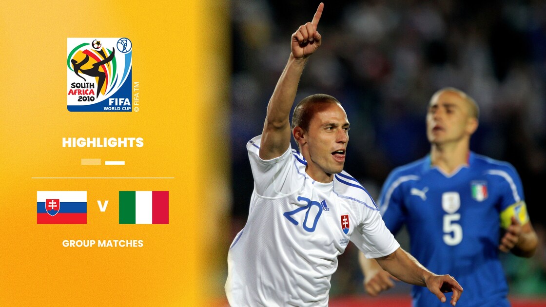 Slovakia v Italy | Group F | 2010 FIFA World Cup South Africa™ | Highlights