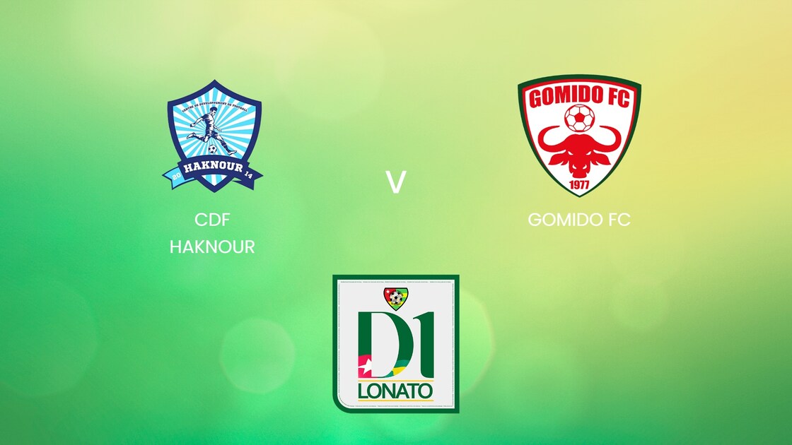 CDF Haknour v Gomido FC | Championnat de Première Division D1 2024/25 | Full Match Replay