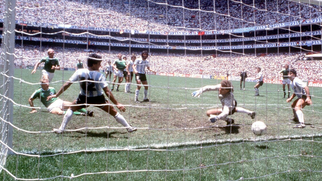 Karl-Heinz Rummenigge Goal 74' | Argentina vs Germany FR | 1986 FIFA ...