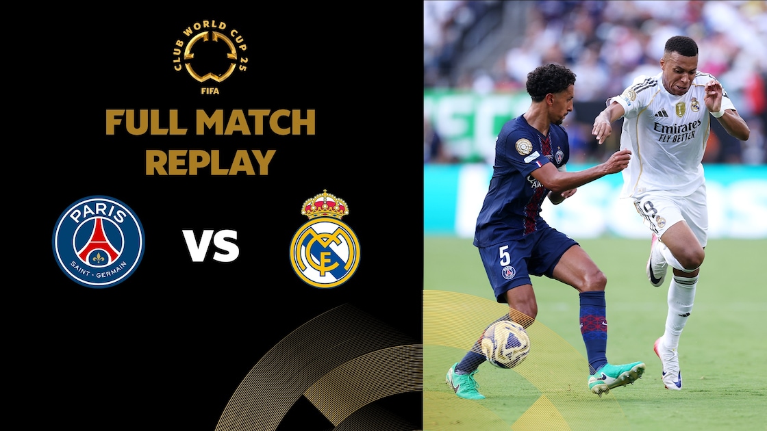Paris Saint-Germain v Real Madrid C.F. | Semi-finals | FIFA Club World ...