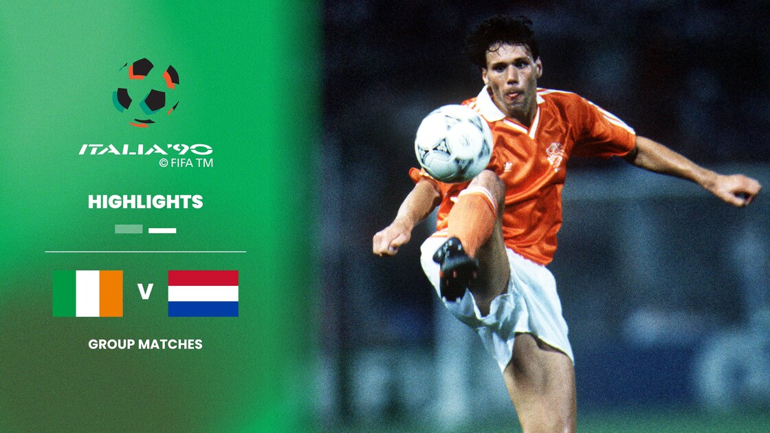 Republic of Ireland v Netherlands | Group F | 1990 FIFA World Cup Italy ...