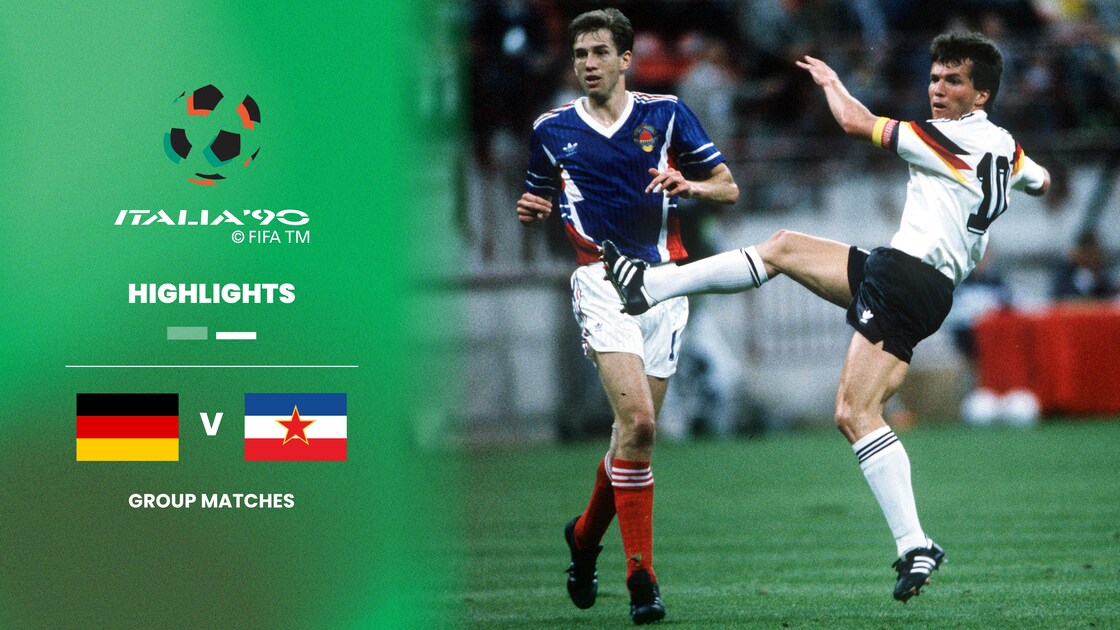 Germany FR v Yugoslavia | Group D | 1990 FIFA World Cup Italy™ | Highlights