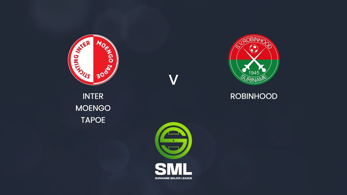 Inter Moengo Tapoe v Robinhood | SML Season II - 2025 | Full Match Replay