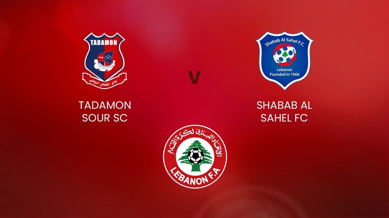 Tadamon Sour SC v Shabab Al Sahel FC | First Division | Lebanon | Full ...