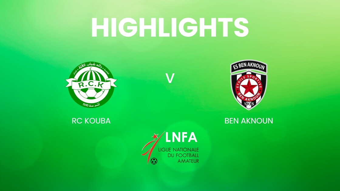 RC Kouba v Ben Aknoun | Ligue 2 2024/25 | Algeria | Highlights