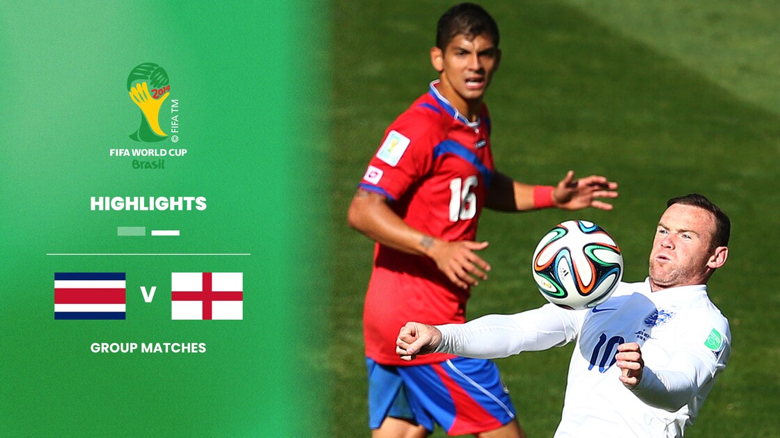 Costa Rica v England | Group D | 2014 FIFA World Cup Brazil™ | Highlights