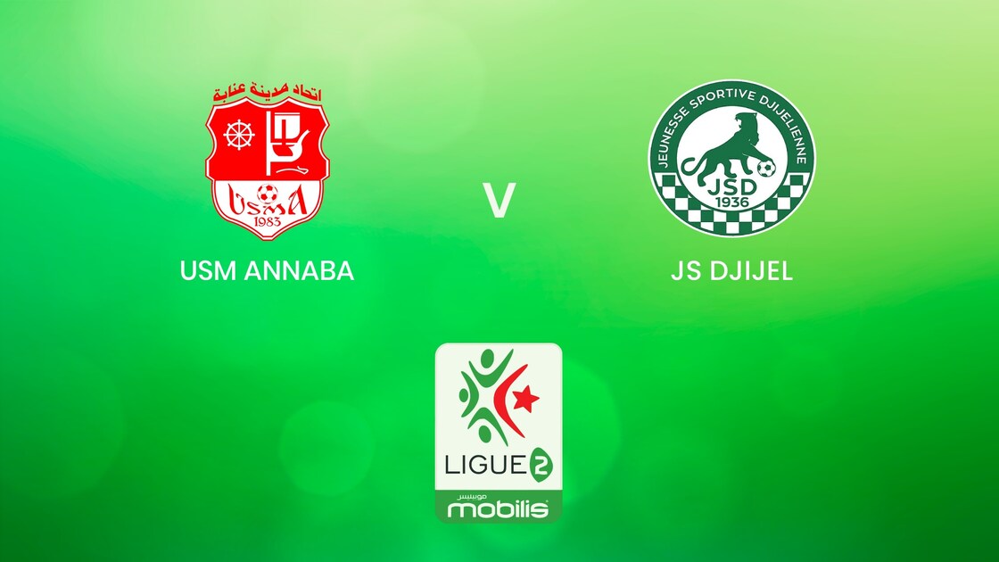 USM Annaba v JS Djijel | Ligue 2 2024/25 | Algeria | Full Match Replay