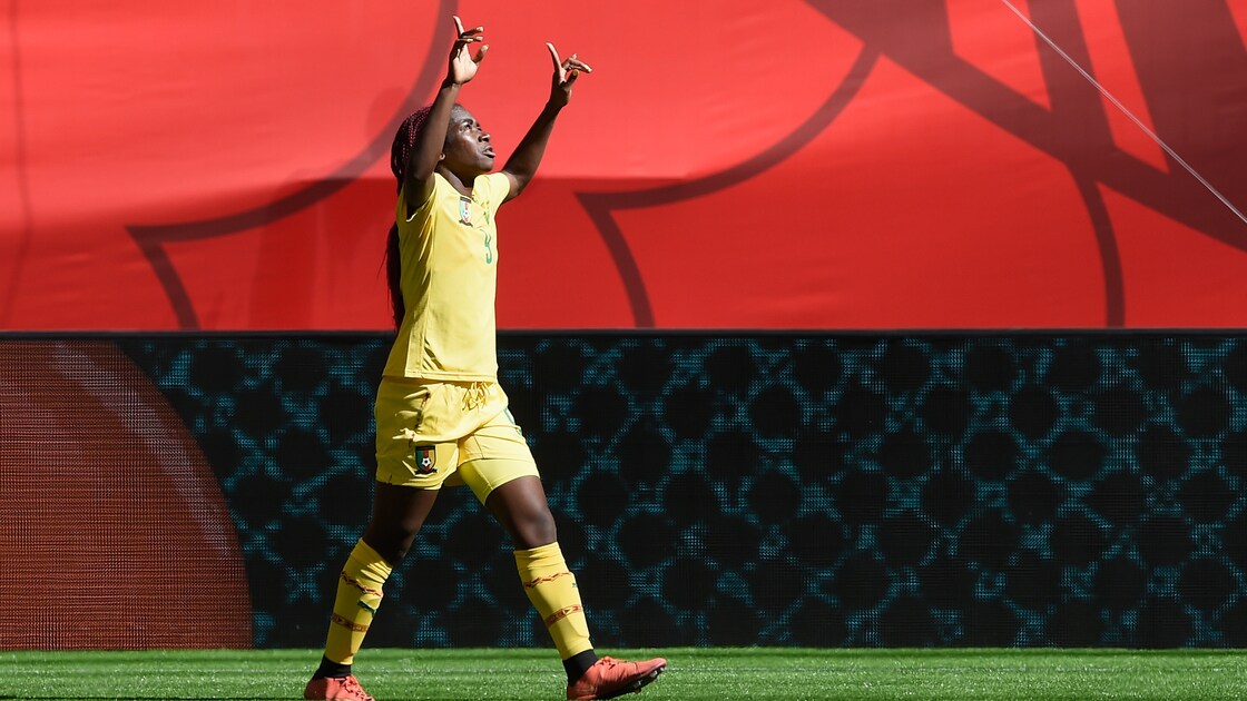 Madeleine Ngono Mani Goal 33' | Cameroon v Ecuador | FIFA Women's World ...