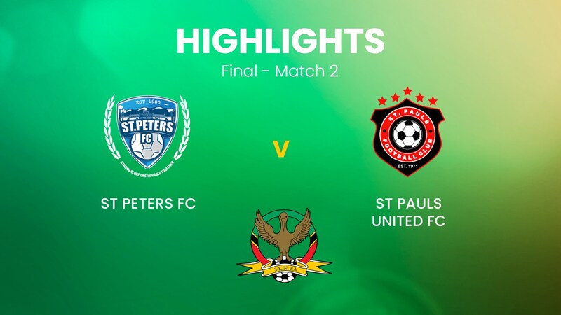 Saint Peters FC v Saint Pauls United FC | Final - Match 2 | Premier ...