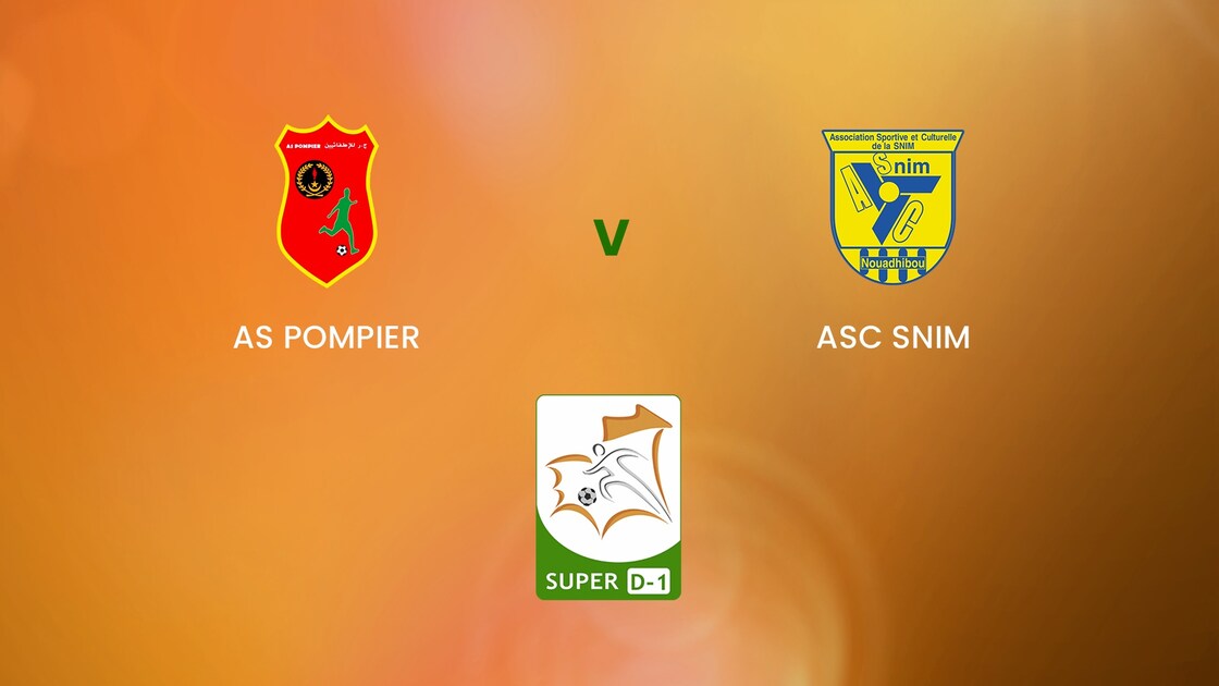 AS Pompier v ASC Snim | Super D-1 2024/25 | Mauritania | Full Match Replay