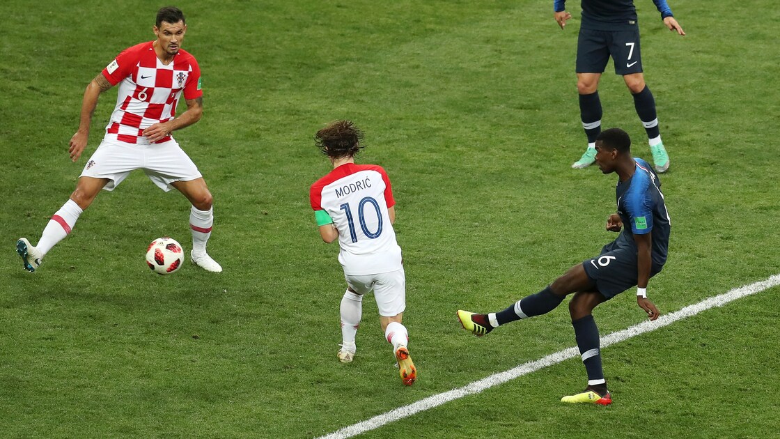 Paul Pogba Goal 59' | France v Croatia | 2018 FIFA World Cup Russia™