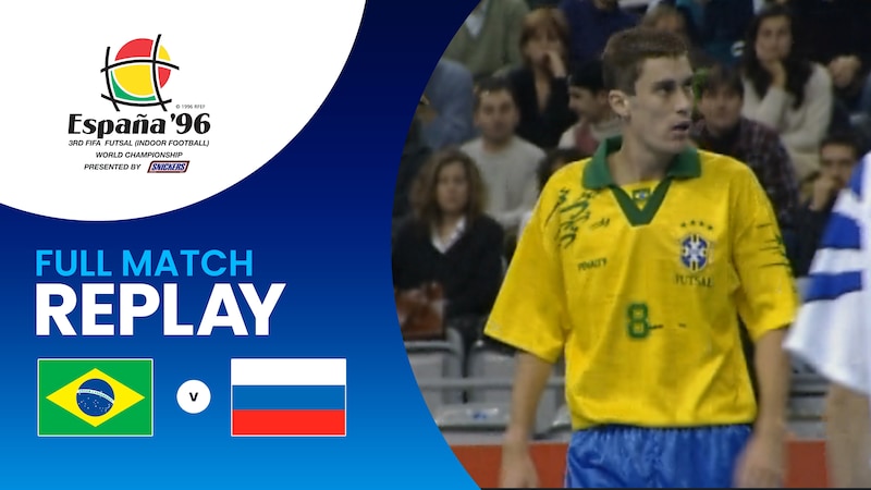 Brazil v Russia | Semi-finals | FIFA Futsal World Championship Spain ...
