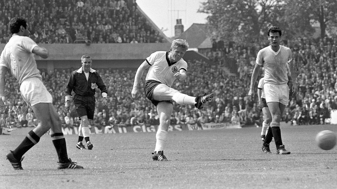Helmut Haller Goal 80' | Germany FR v Uruguay | 1966 FIFA World Cup ...