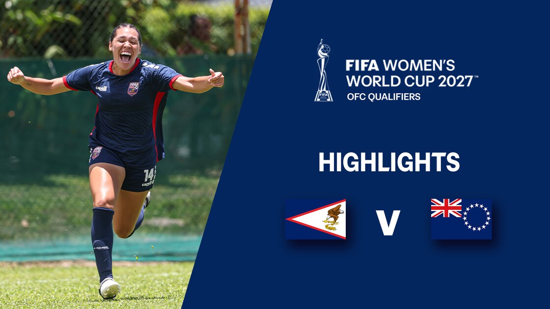 American Samoa v Cook Islands | First Round | OFC Qualifiers | FIFA ...