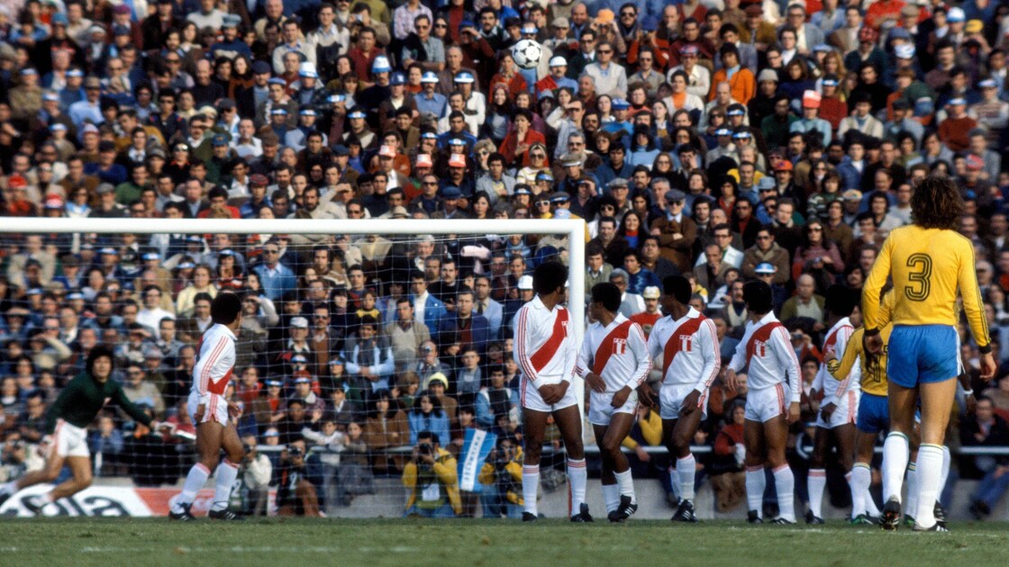 José Dirceu Goal 15' | Brazil vs Peru | 1978 FIFA World Cup Argentina™