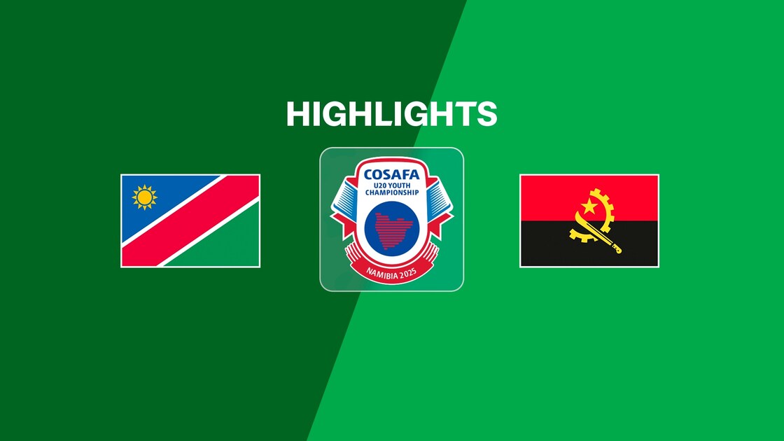 Namibia v Angola | Group Stage | COSAFA U-20 Youth Championship 2025 ...