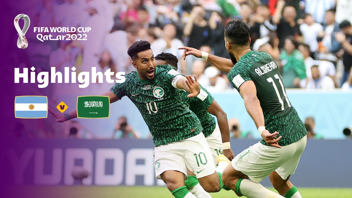 Argentina v Saudi Arabia | Group C | FIFA World Cup Qatar 2022 ...