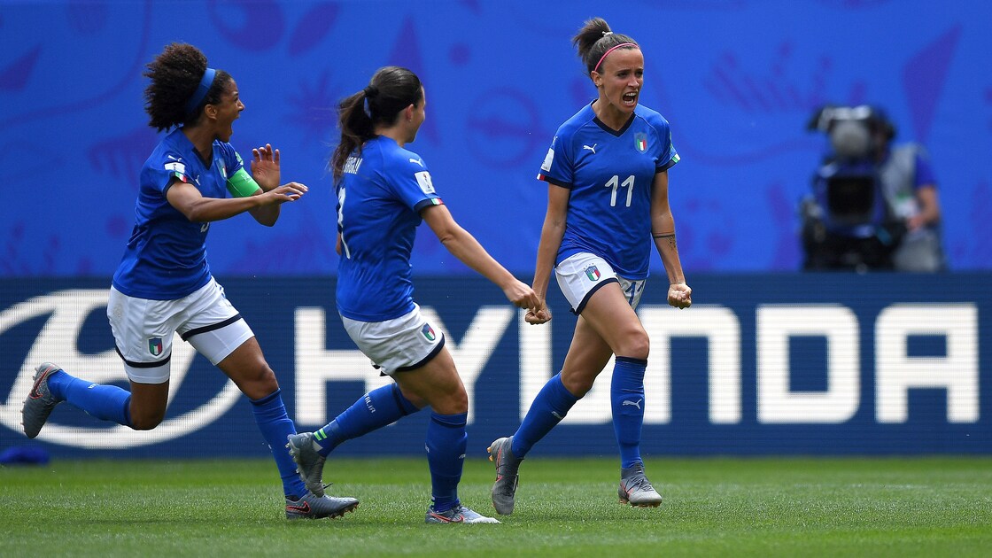 Barbara Bonansea Goal 55' | Australia v Italy | FIFA Women's World Cup ...