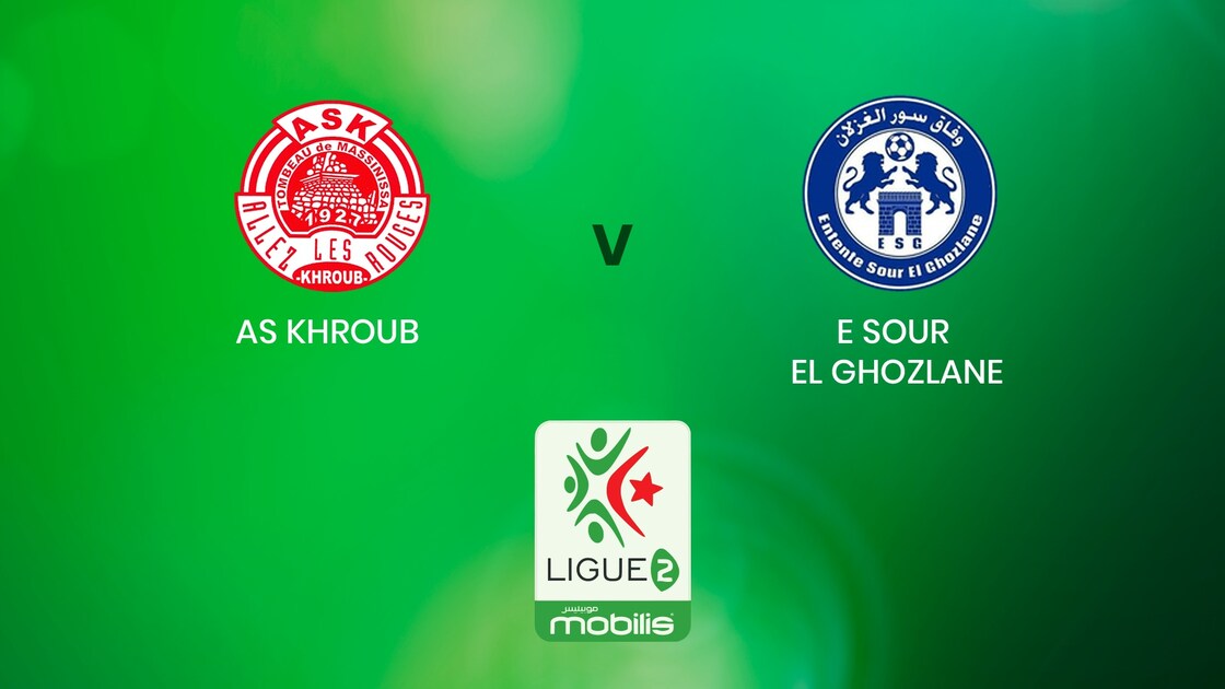 AS Khroub v E Sour El Ghozlane | Ligue 2 | Algeria | Full Match Replay