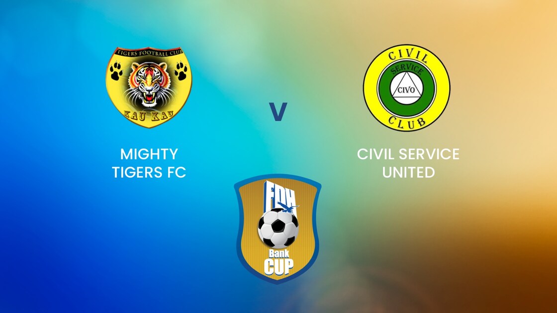 Mighty Tigers v Civil Service United | Round of 16 | FDH Bank Cup ...