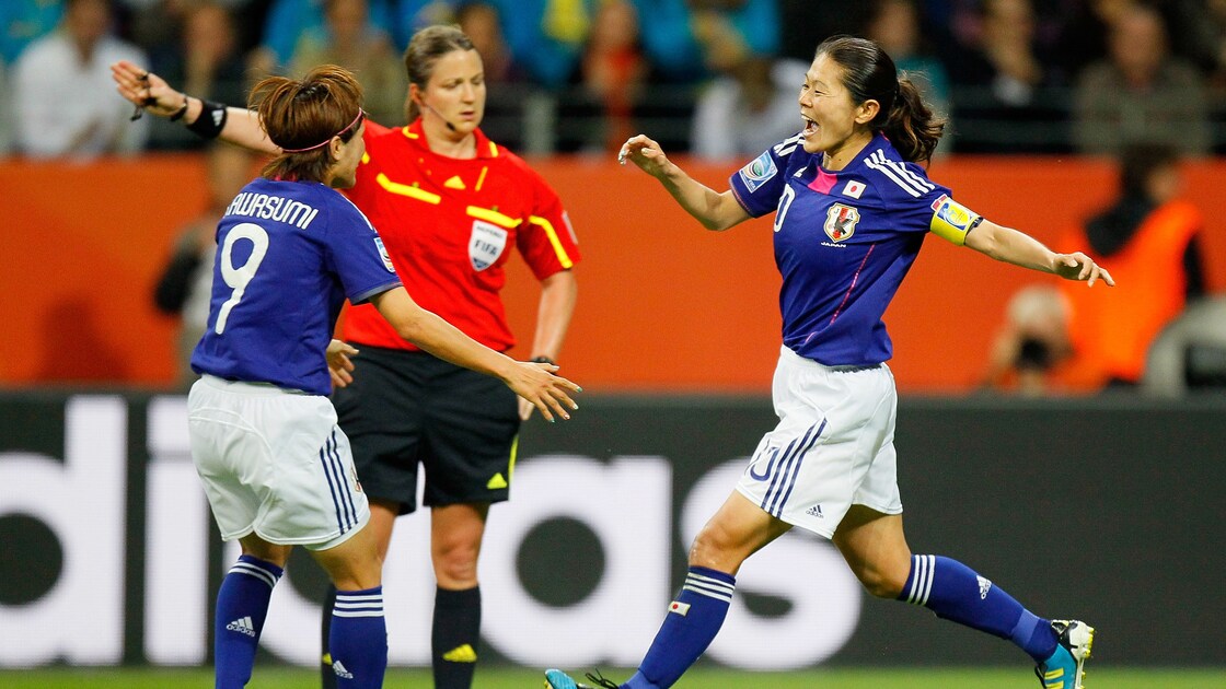 Homare Sawa Goal 59' | Japan v Sweden | FIFA Women's World Cup Germany ...