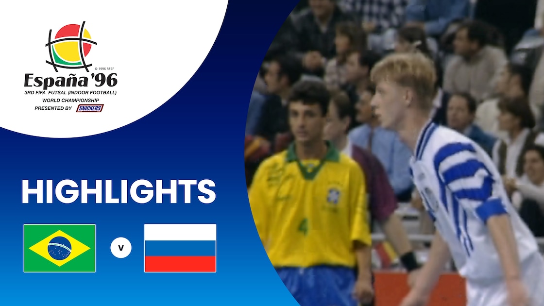 Brazil v Russia | Semi-finals | FIFA Futsal World Championship Spain ...