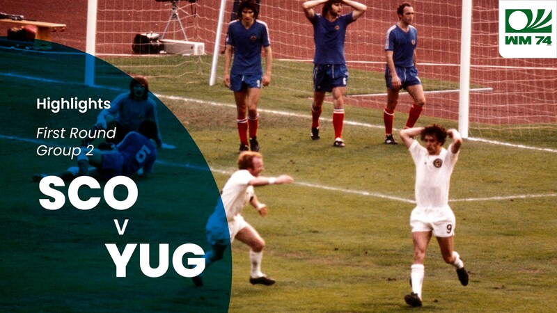 Scotland v Yugoslavia | First Round | 1974 FIFA World Cup Germany ...