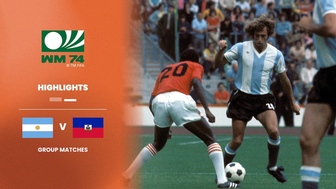 Argentina v Haiti | Group 4 | 1974 FIFA World Cup Germany™ | Highlights