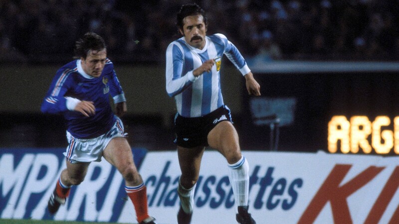 Leopoldo Luque Goal 73' | Argentina vs France | 1978 FIFA World Cup ...