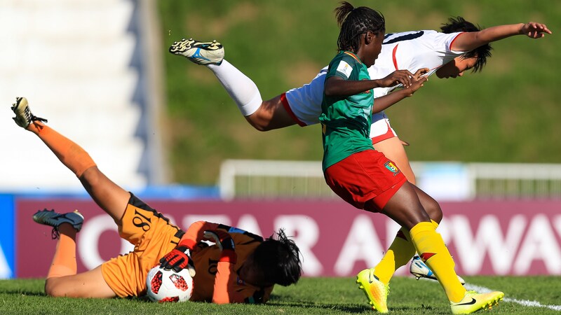 Cameroon v Korea DPR | Group C | FIFA U-17 Women's World Cup Uruguay ...