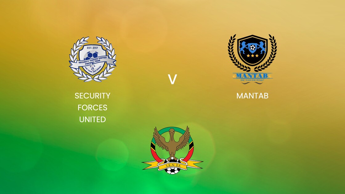 Security Forces United v Mantab | SKNFA Premier League 2025 | Full ...