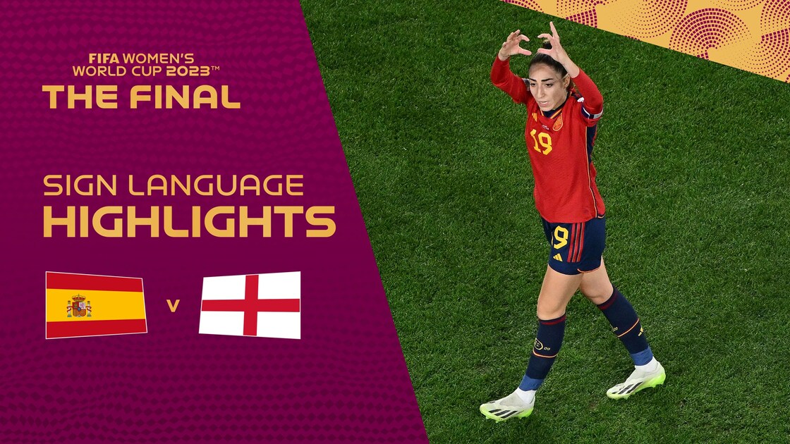 Spain v England | Final | FIFA Women's World Cup Australia & New ...