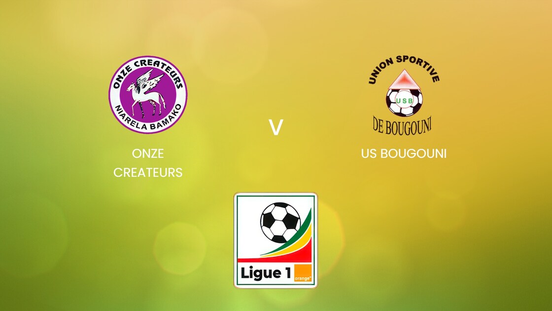 Onze Createurs v US Bougouni | Ligue 1 Pro Orange 2024/25 | Mali | Full ...