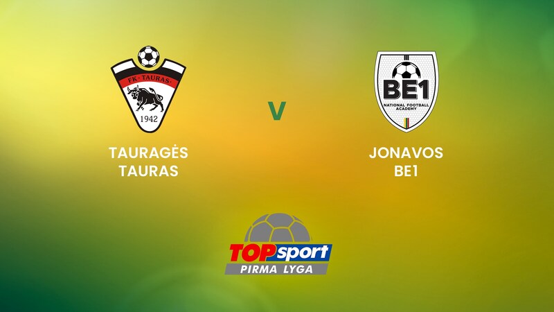 Tauragės Tauras v Jonavos Be1 | TOPsport Pirma lyga | Full Match Replay