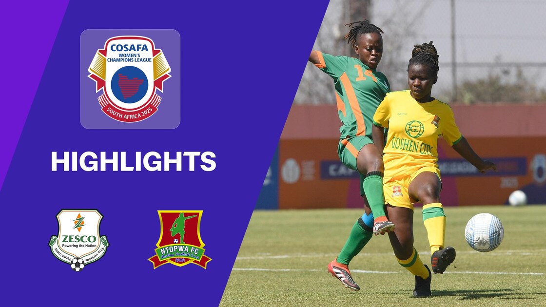Zesco Ndola Girls FC v Ntopwa FC | Group Stage | CAF Women's Champions ...