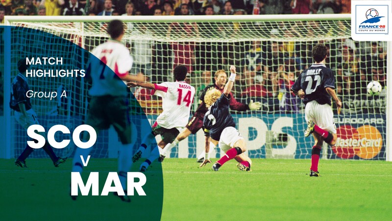 Scotland v Morocco | Group A | 1998 FIFA World Cup France™ | Highlights