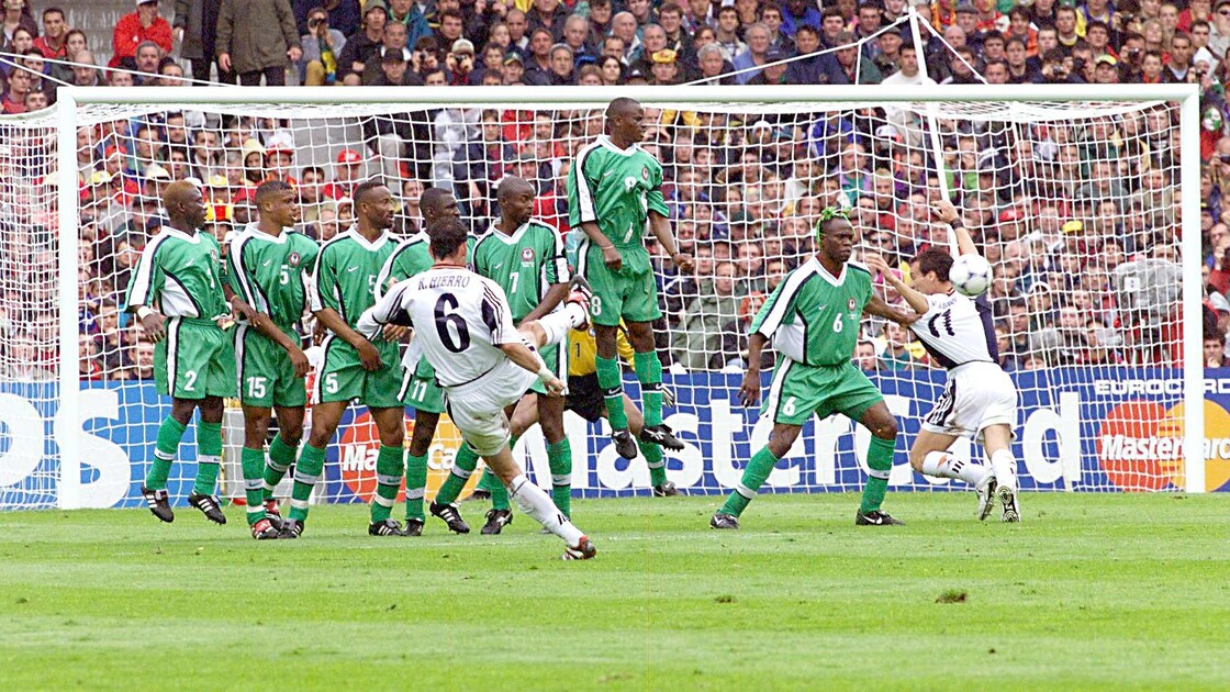 Fernando Hierro Goal 21' | Spain vs Nigeria | 1998 FIFA World Cup France™