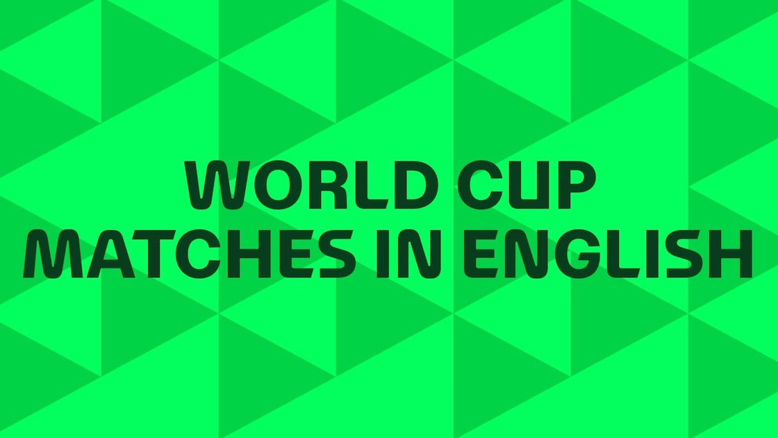 World Cup Matches with English Commentary