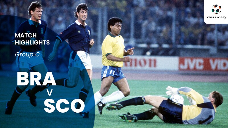 Brazil v Scotland | Group Matches | 1990 FIFA World Cup Italy™ | Highlights